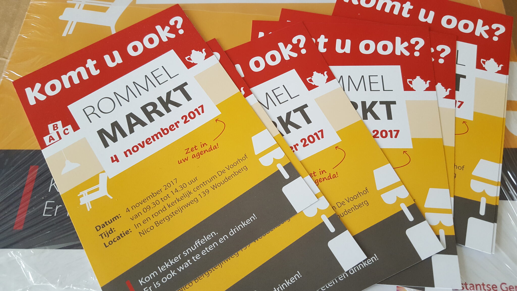 Een folder laten ontwerpen en drukken Amersfoort